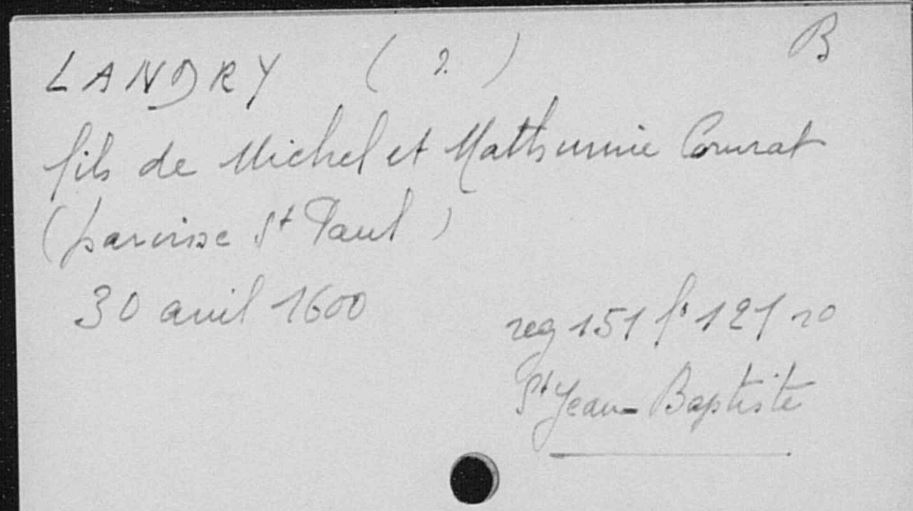 Photos: à corriger: Généalogie et histoire des Landry